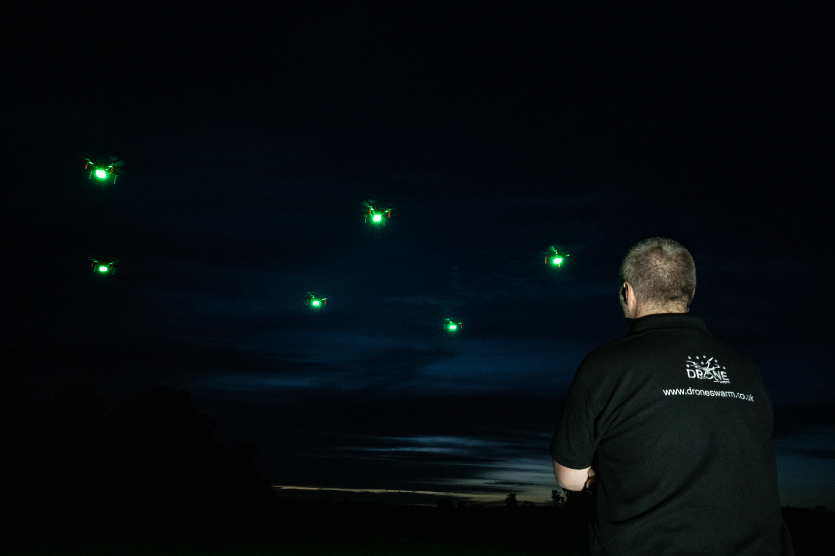 Drone light display - Drone Swarm - What we offer