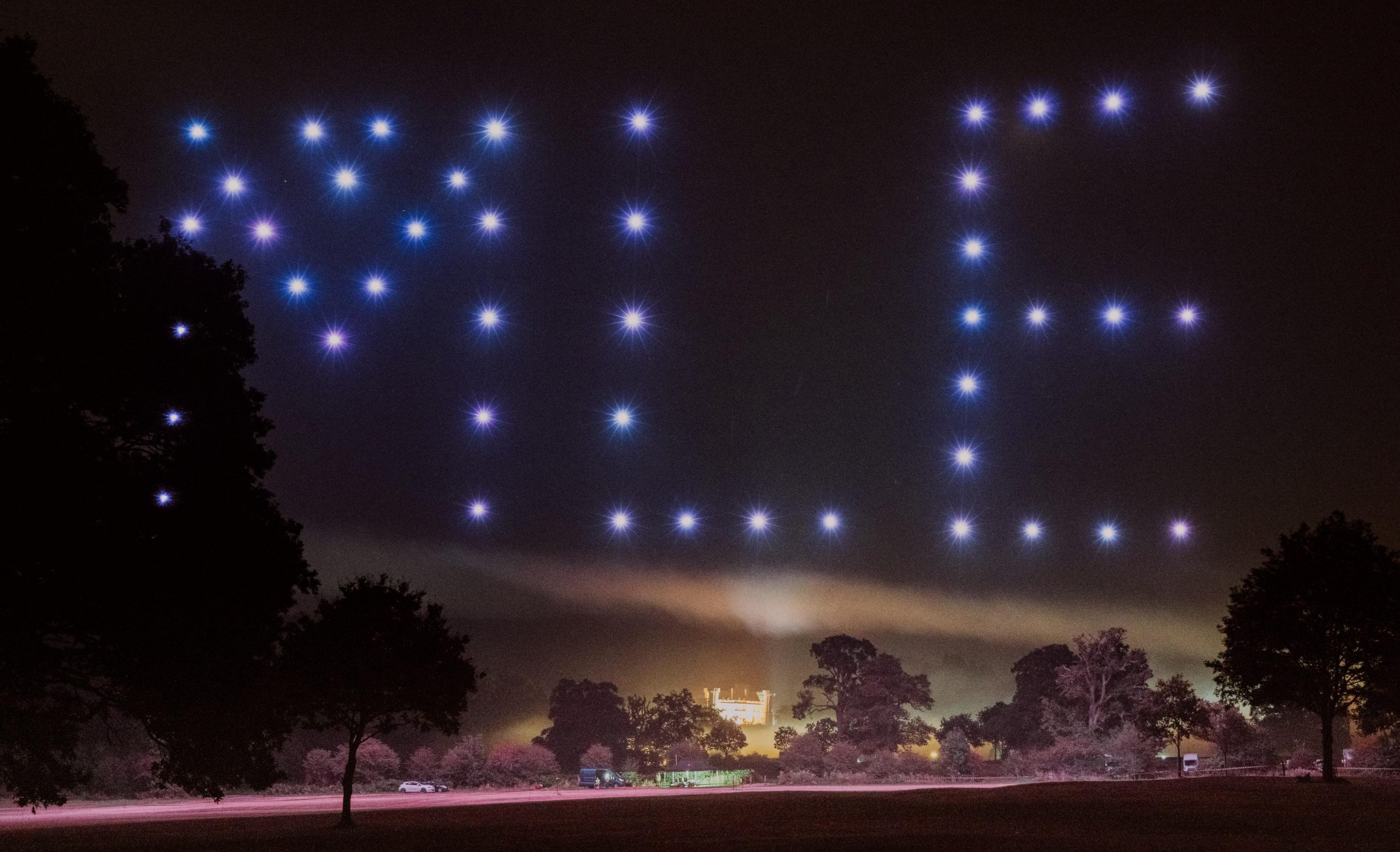 Our Drone Shows - Drone Swarm