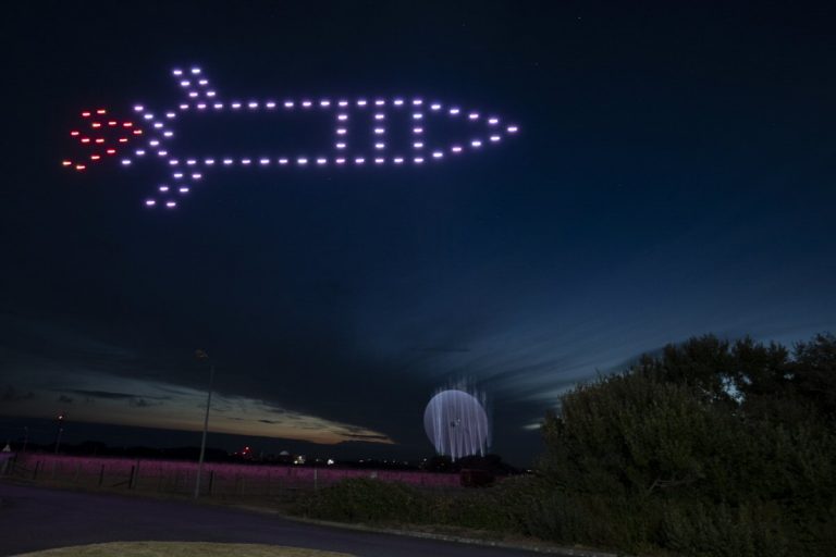 Our Drone Shows - Drone Swarm