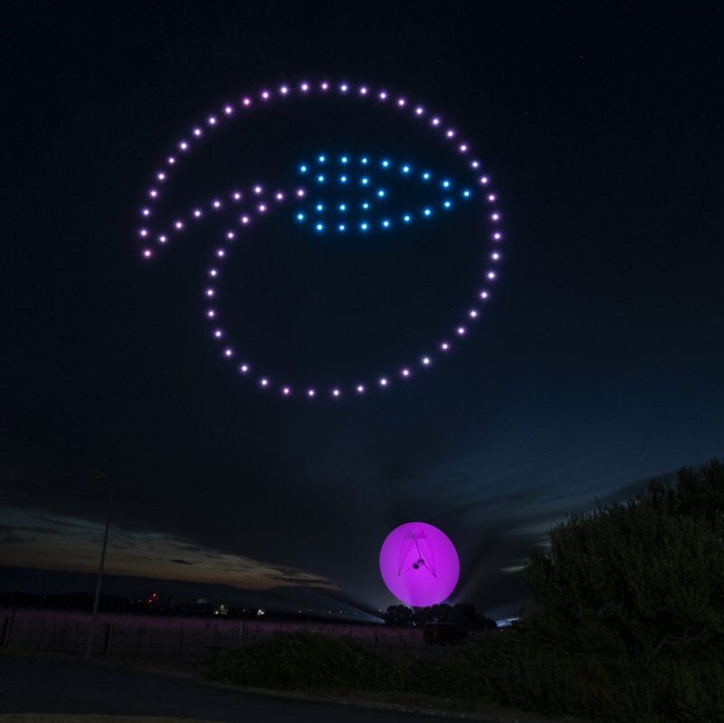 Drone Light Shows for Advertising & Corporate Events