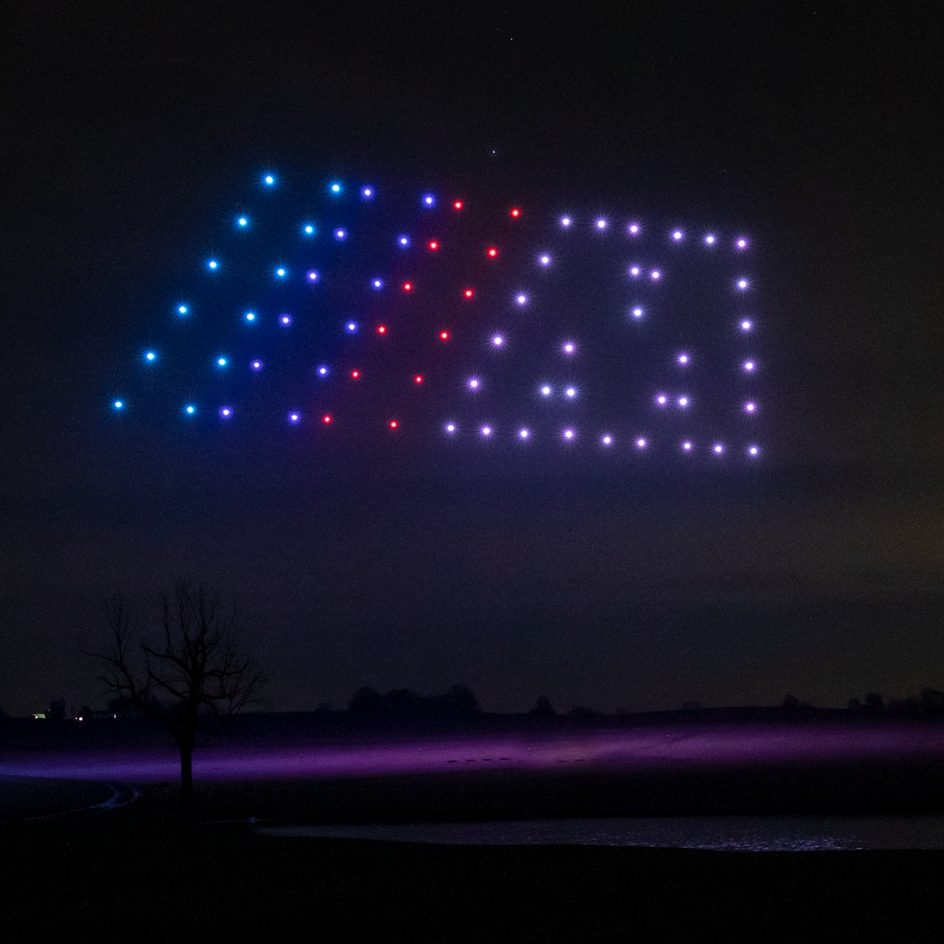 Advertising & PR - Drone Light Shows by UK leading DroneSwarm®