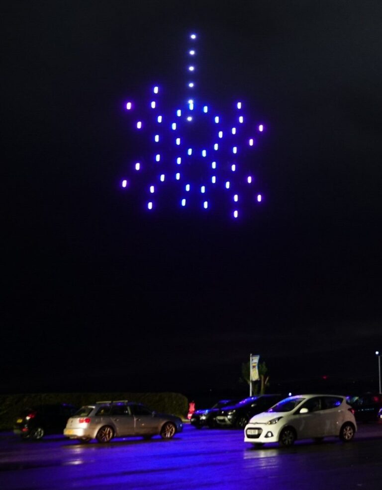 Drone Light Shows for Seasonal Events