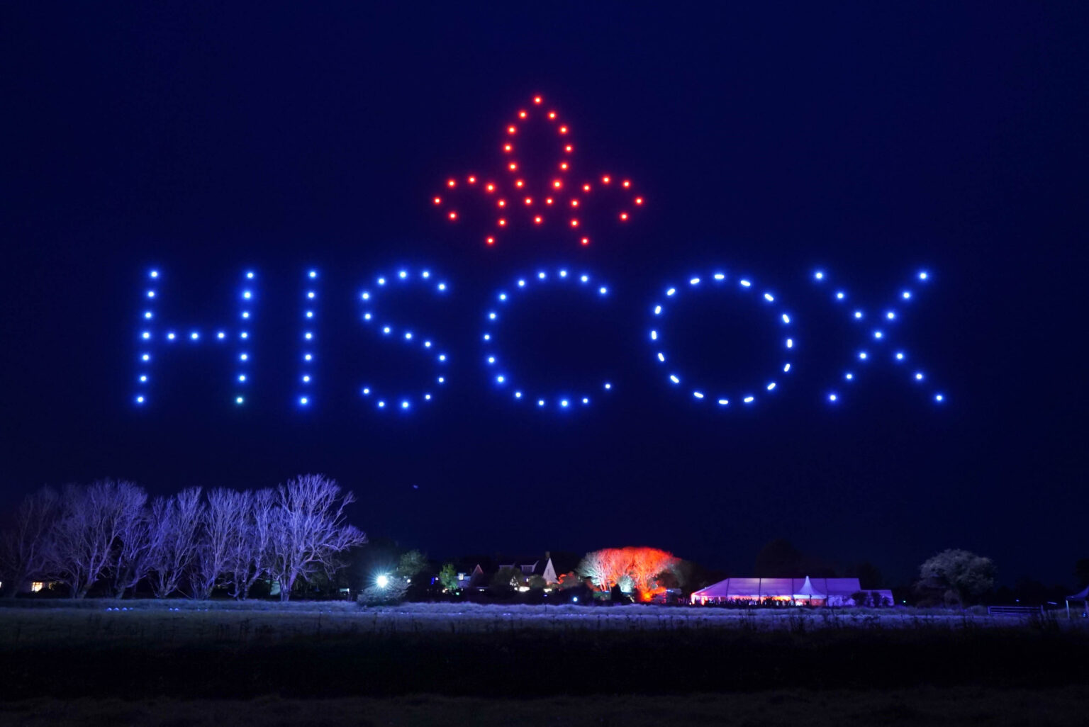 Drone Light Show Displays by Award Winning UK Experts DroneSwarm