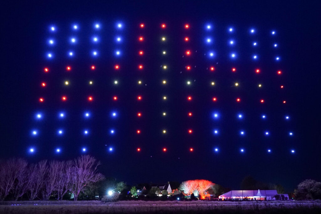 Drone Light Shows & Drone Displays - DroneSwarm®