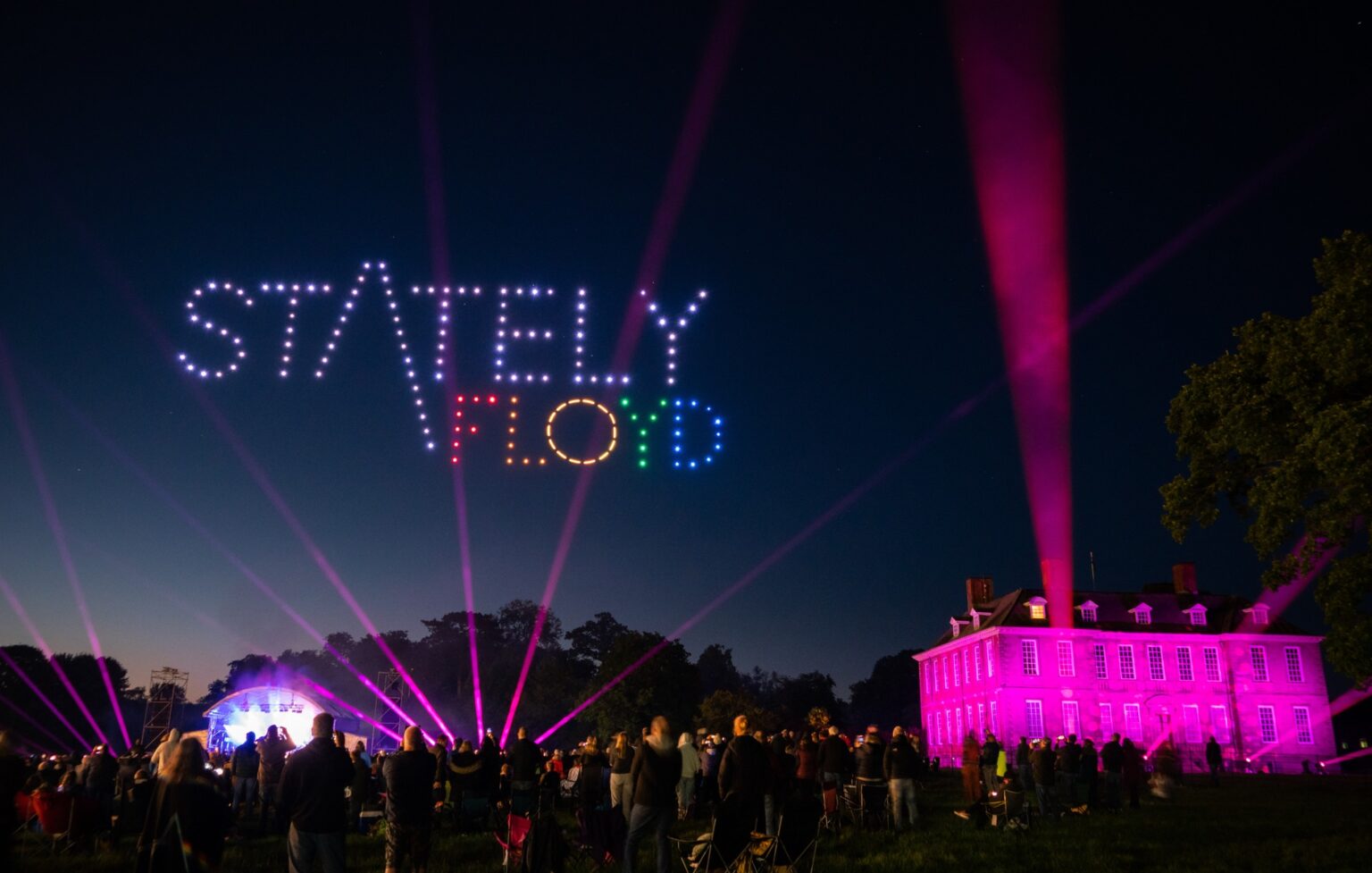 Our Drone Shows - Drone Swarm